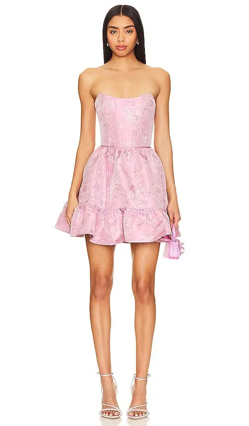 strapless open back dress Windsor – Little Lizard King
