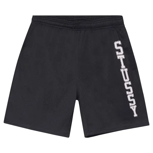 StÜssy Collegiate Mesh Short - Black