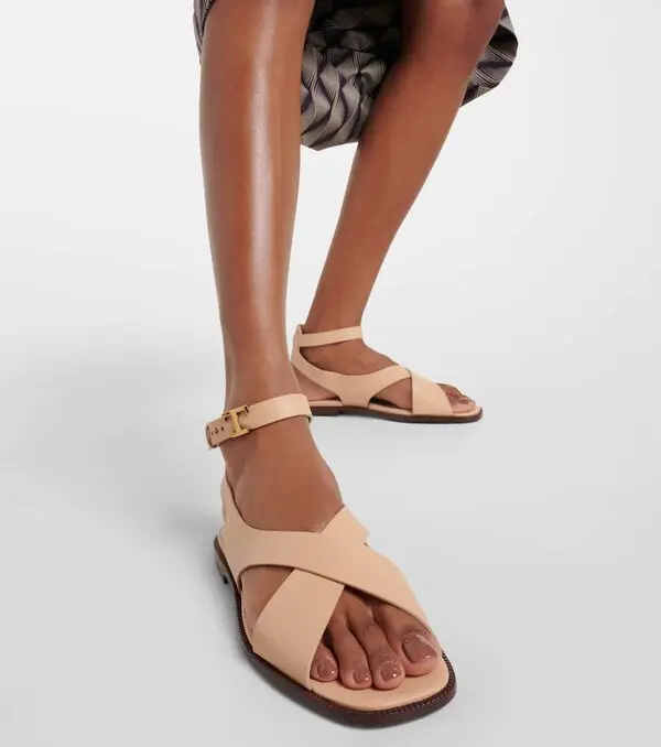 TOD'S Leather Sandals