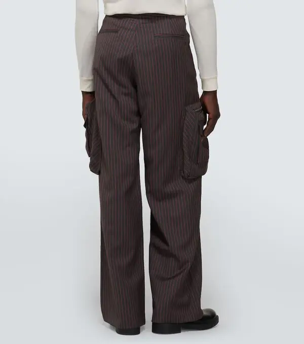 WINNIE N.Y.C Gabriel Wool-blend Cargo Pants