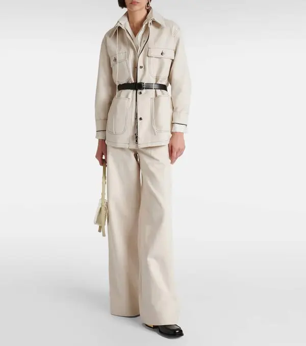 Max Mara Dardano Cotton And Linen Jacket