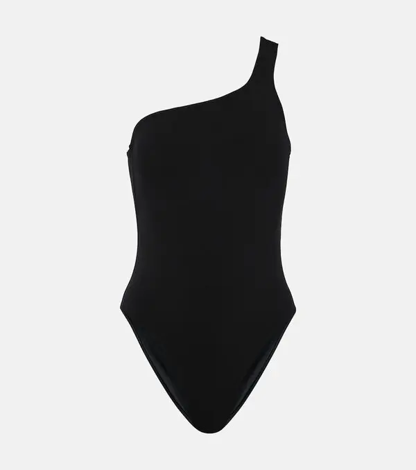 Isabel Marant Étoile Sage One-shoulder Swimsuit - Black