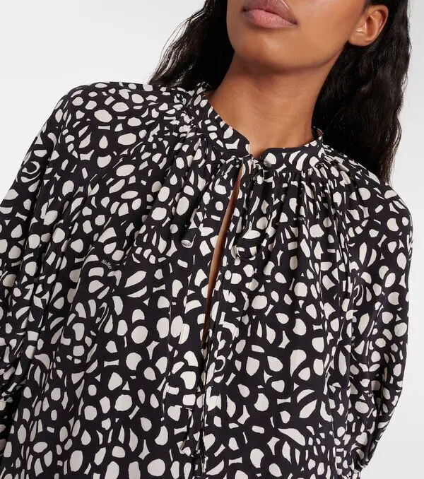 Max Mara Emy Printed Blouse