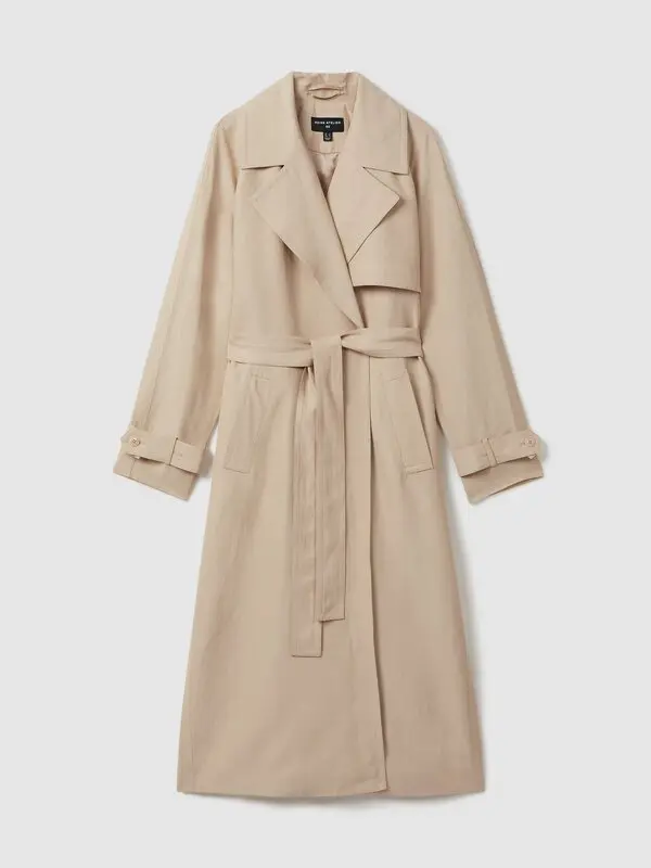 ATELIER Teya Belted Trench Coat
