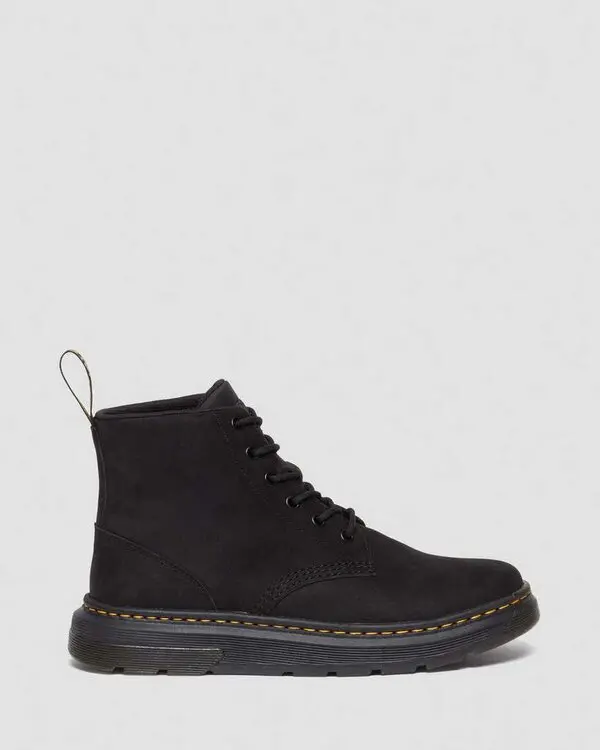 Dr. Martens Crewson Buffbuck Leather Chukka Boots In Black  display picture 1
