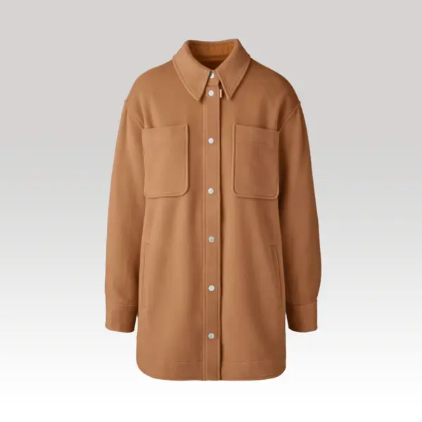 Canada Goose Almandine Long Shirt Jacket - Desert Sand