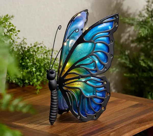 VALERIE PARR HILL Indoor/outdoor Illuminated Twinkling Butterfly Valerie - One-color