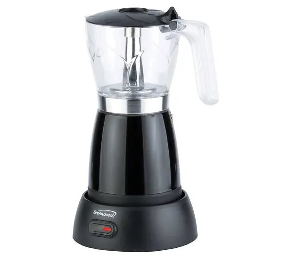 BRENTWOOD 6-cup Electric Moka Pot Espresso Mach Ine - One-color