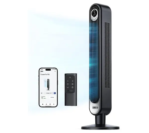 DREO Smart Tower Fan - One-color