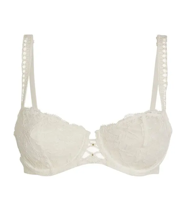 AUBADE Kiss Of Love Half-cup Bra - White