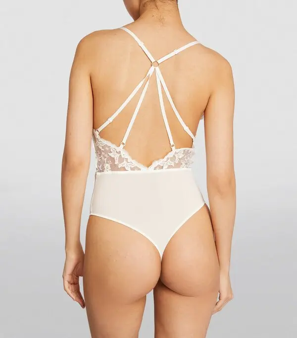 Aubade Kiss Of Love Bodysuit - White | Editorialist