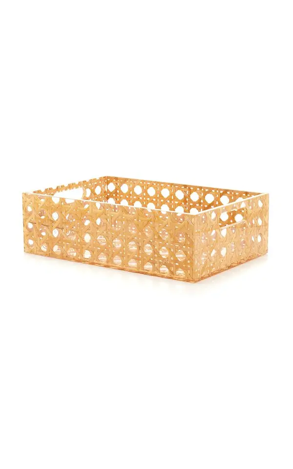 MODA DOMUS Small Wicker Pocket Tray