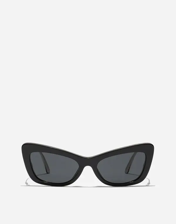 Dolce & Gabbana Crystal Embellished Sunglasses - Black