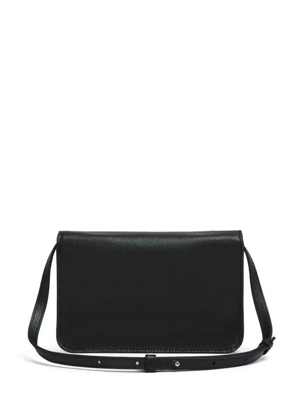 Marni Logo-embroidered Leather Belt Bag