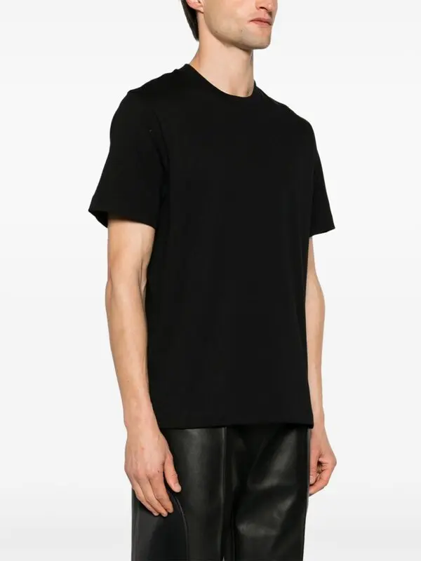 Helmut Lang Logo-print Cotton T-shirt - Black