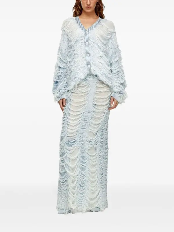 DIESEL® M-fiammetta Denim Maxi Skirt
