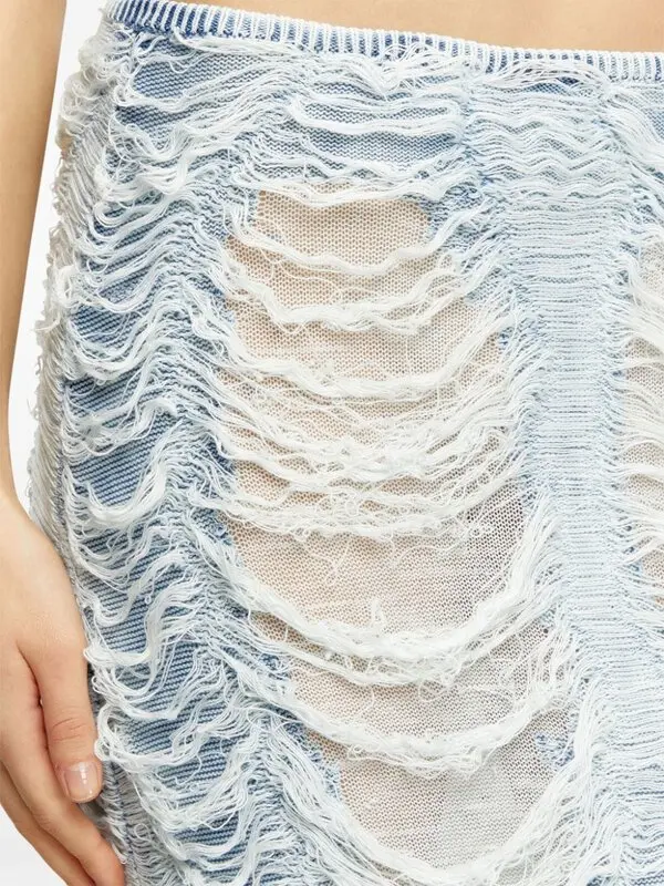 DIESEL® M-fiammetta Denim Maxi Skirt