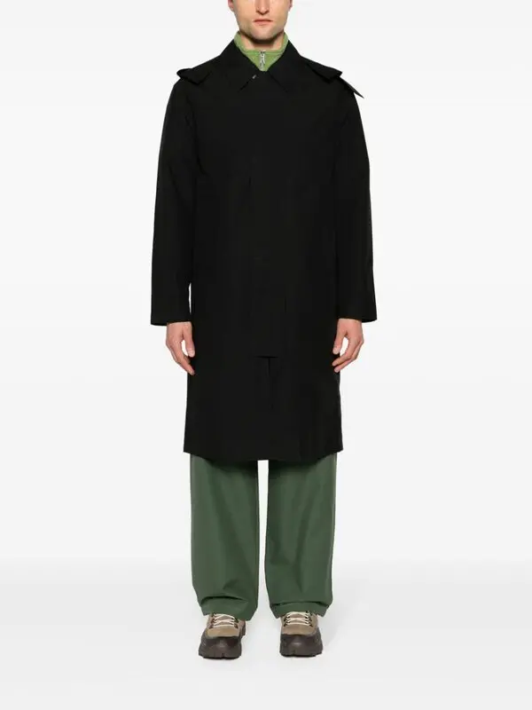 RIER Detachable-hood Midi Parka Coat