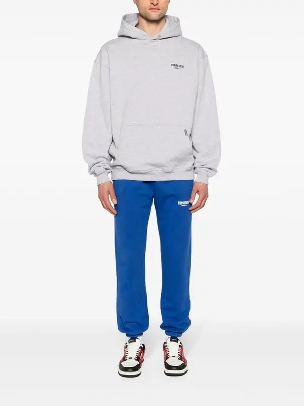 REPRESENT Owners Club Cotton Hoodie - Grey