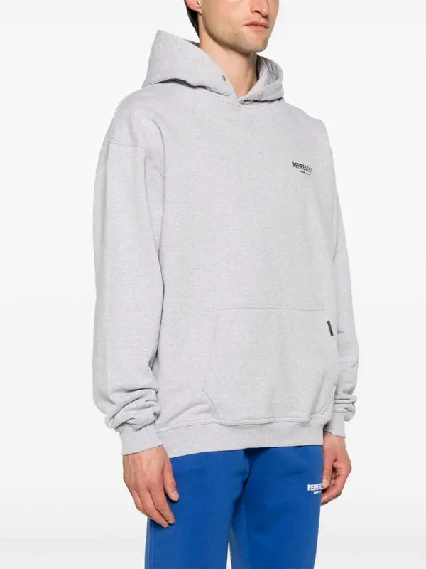 REPRESENT Owners Club Cotton Hoodie - Grey