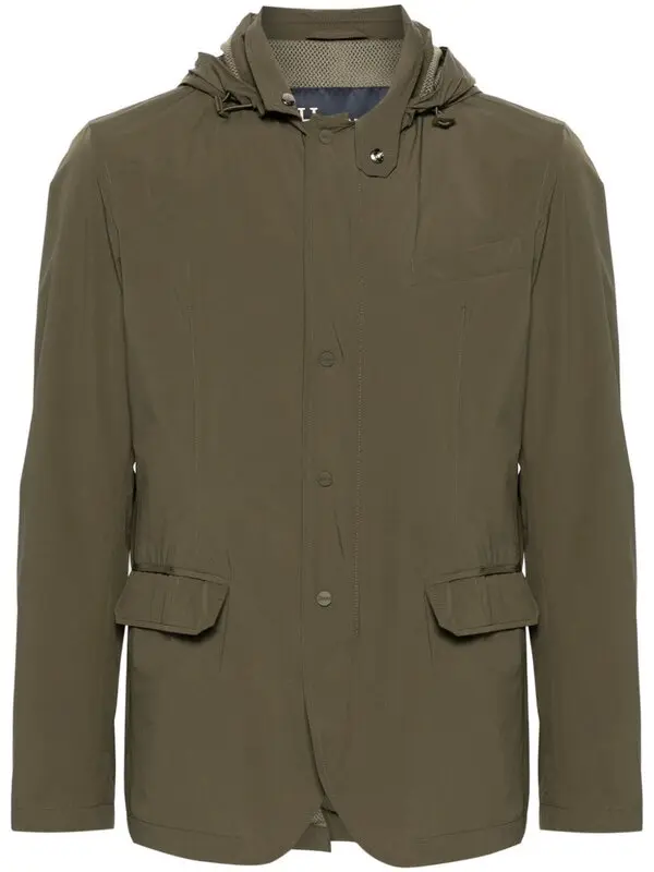 Herno Hooded Lightweight Jacket
