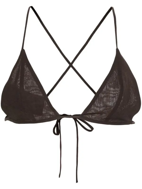 Philosophy Di Lorenzo Serafini Halterneck Bra Top - Brown