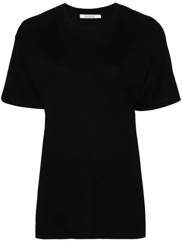 Gauchère Fine-ribbed T-shirt