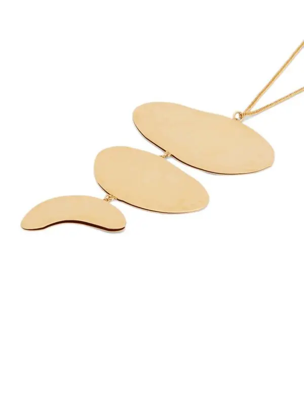 JIL SANDER Oversize Pendant Necklace