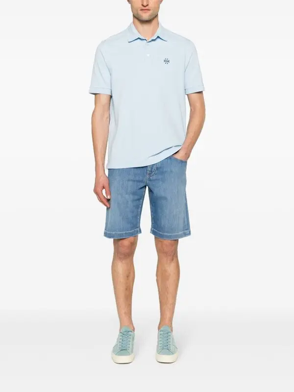 JACOB COHЁN Mid-rise Denim Shorts