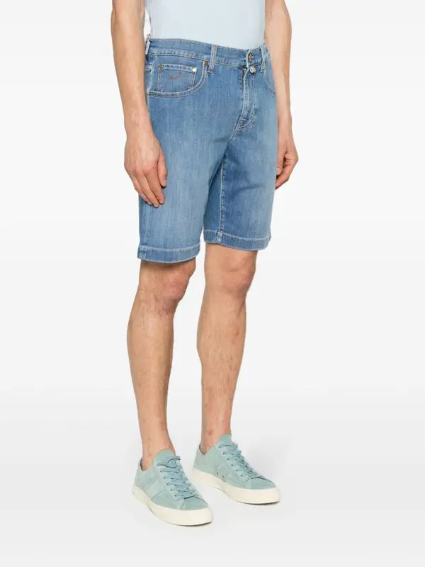 JACOB COHЁN Mid-rise Denim Shorts