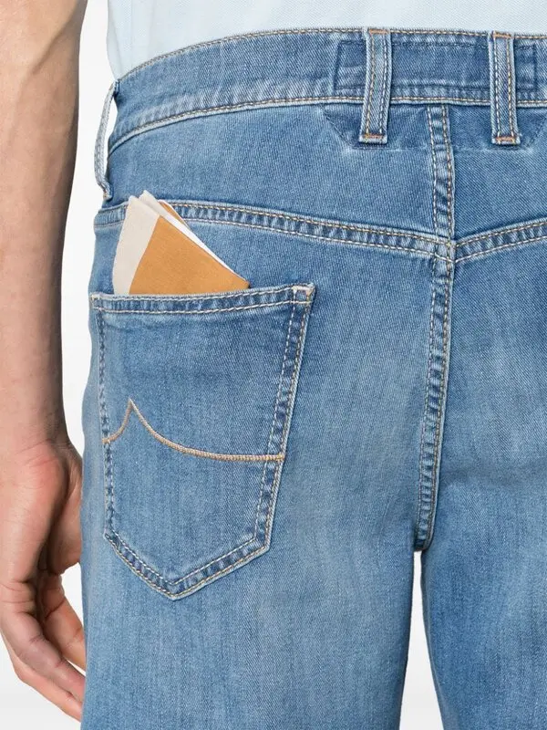 JACOB COHЁN Mid-rise Denim Shorts