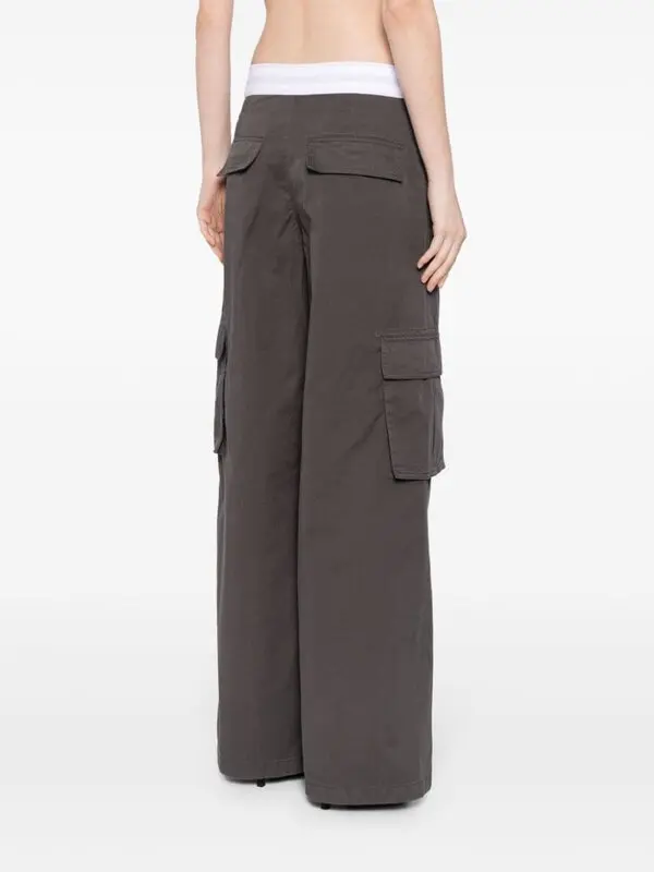 Alexander Wang Mid-rise Cargo Trousers - Grey