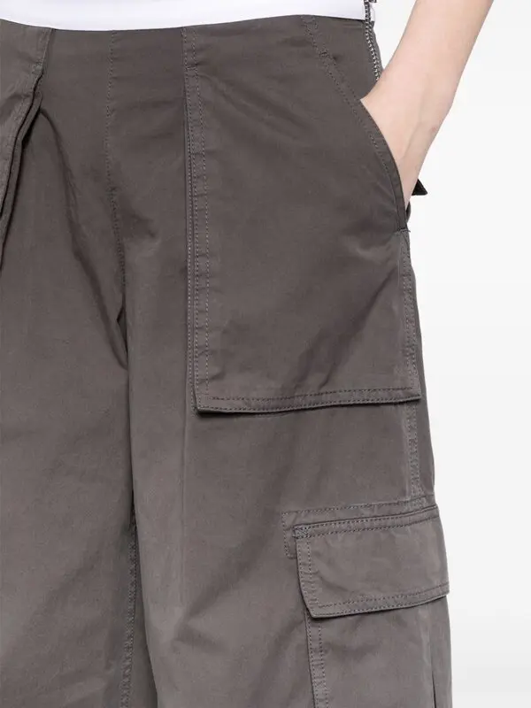 Alexander Wang Mid-rise Cargo Trousers - Grey