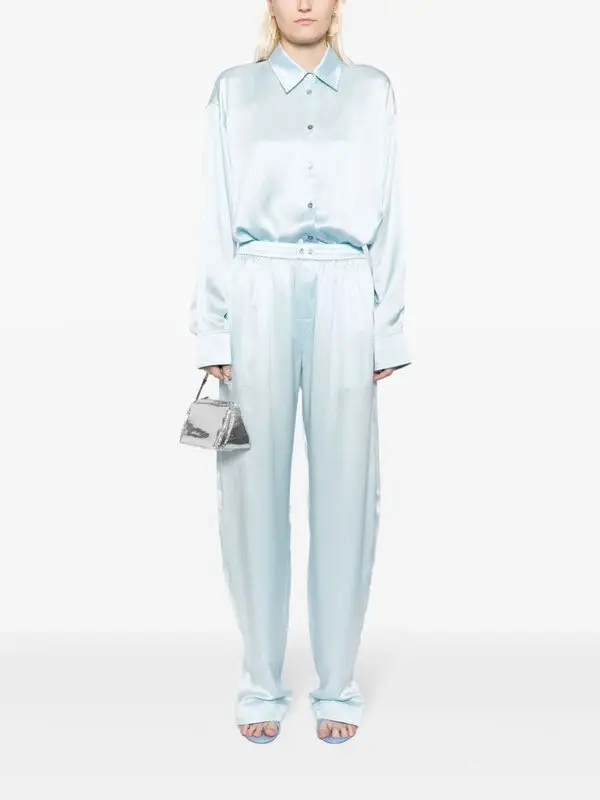 Alexander Wang Logo Cutout Trousers