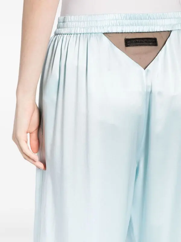 Alexander Wang Logo Cutout Trousers