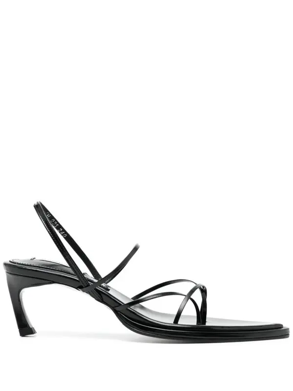 REIKE NEN Garo 60mm Leather Slingback Sandals