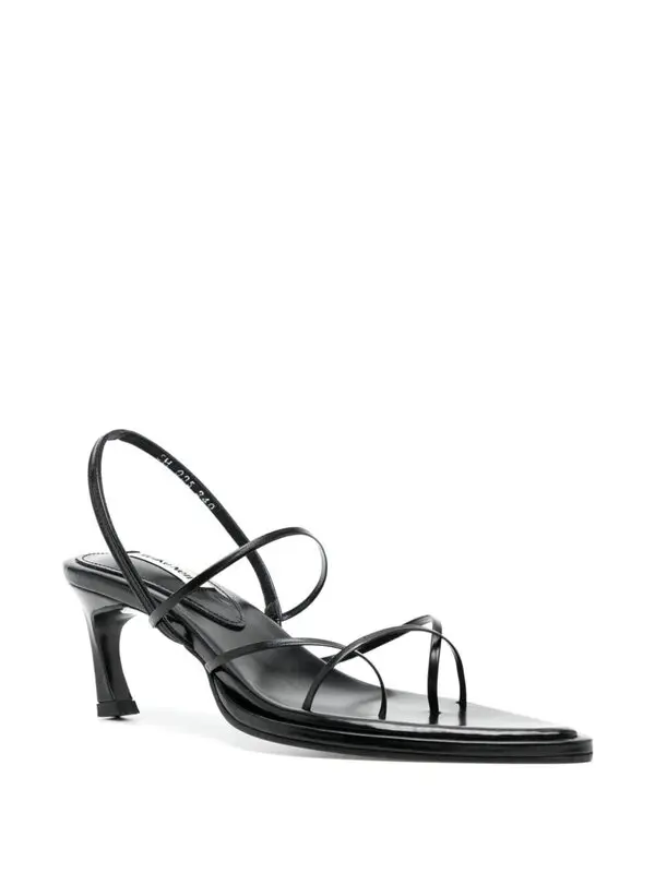 REIKE NEN Garo 60mm Leather Slingback Sandals