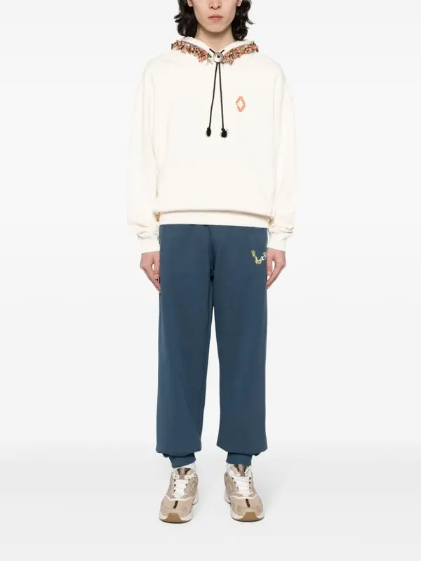 LANVIN Logo-print Cotton Track Pants