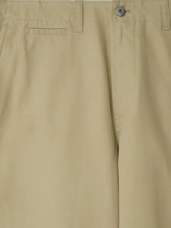 Burberry Straight-leg Cotton Chinos - Neutrals