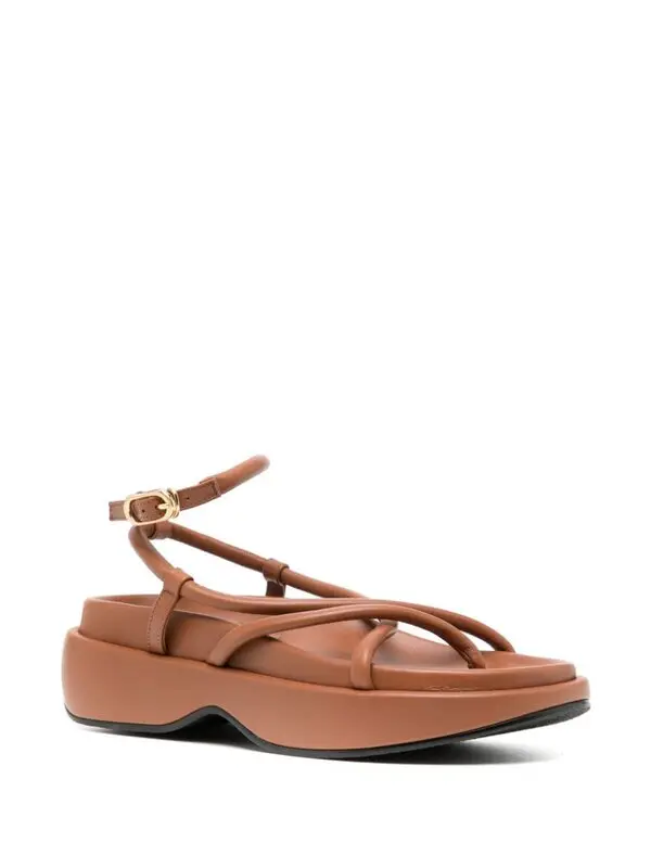 REIKE NEN Gaji Leather Platform Sandals