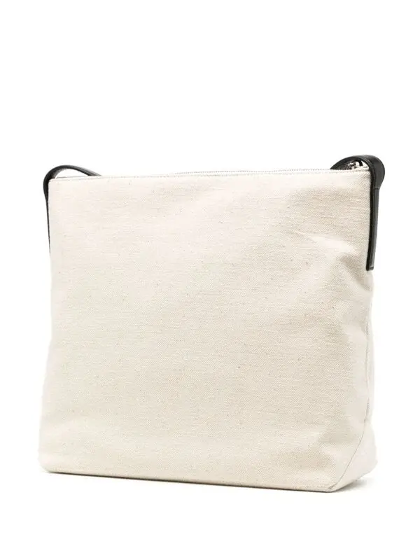 YU MEI Braidy Canvas Crossbody Bag - Neutrals
