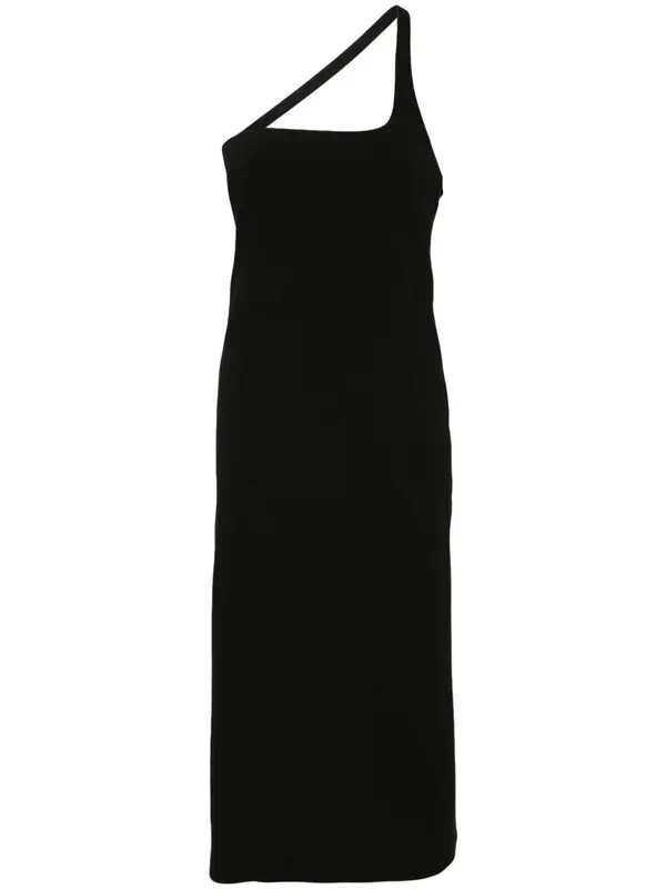 Gauchere Halterneck Midi Dress
