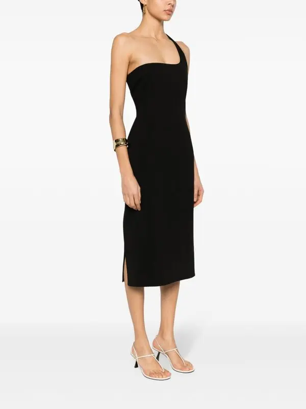 Gauchere Halterneck Midi Dress