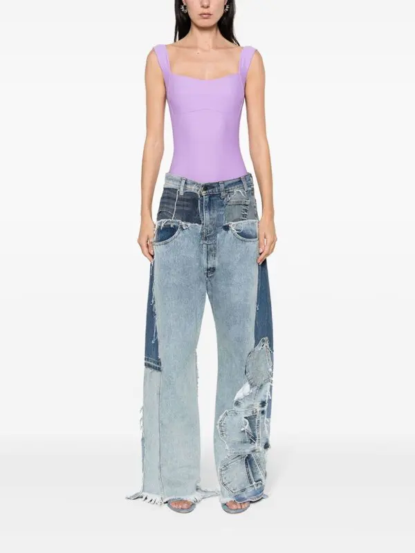 ATU BODY COUTURE Square-neck Bodysuit