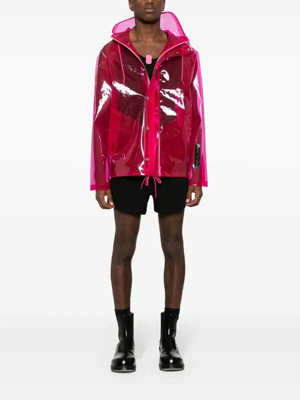 Acne Studios Transparent Hooded Jacket