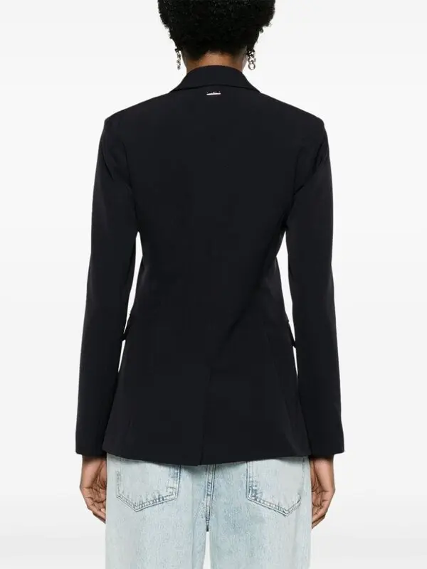 Liu Jo Peak-lapel Single-breasted Blazer - Blue