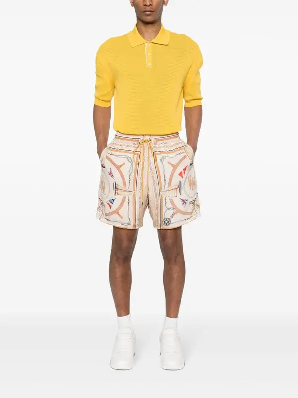 Rhude Nautica Silk Shorts