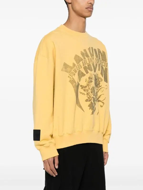 LANVIN X Future Logo-print Sweatshirt