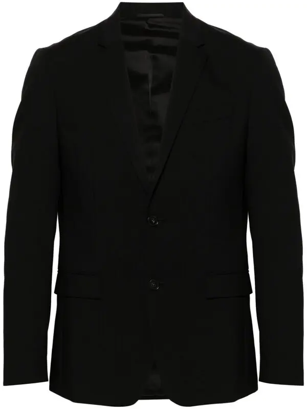 Calvin Klein Single-breasted Blazer - Black