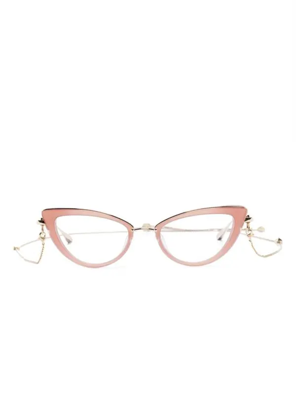 Valentino Garavani Cat-eye Glasses - Gold